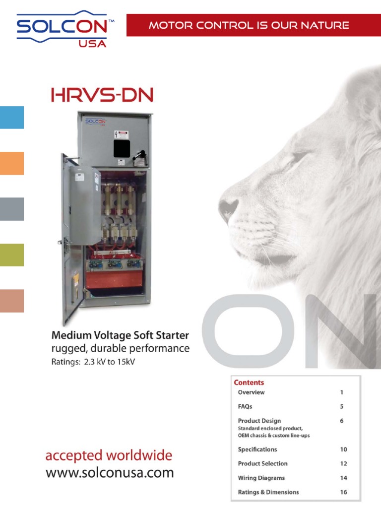 Manual Solcon | PDF | Electric Motor | Power Supply