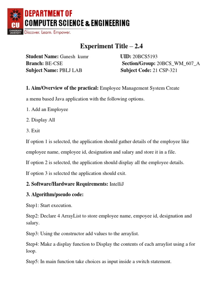 Worksheet 2.4 JAVA | Download Free PDF | Computer Program | Programming