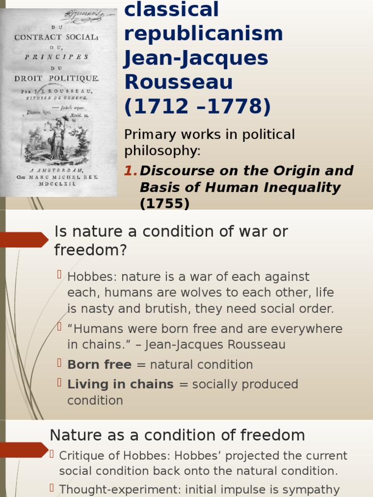 Rousseau's Social Contract Theory | PDF | Social Contract | Democracy