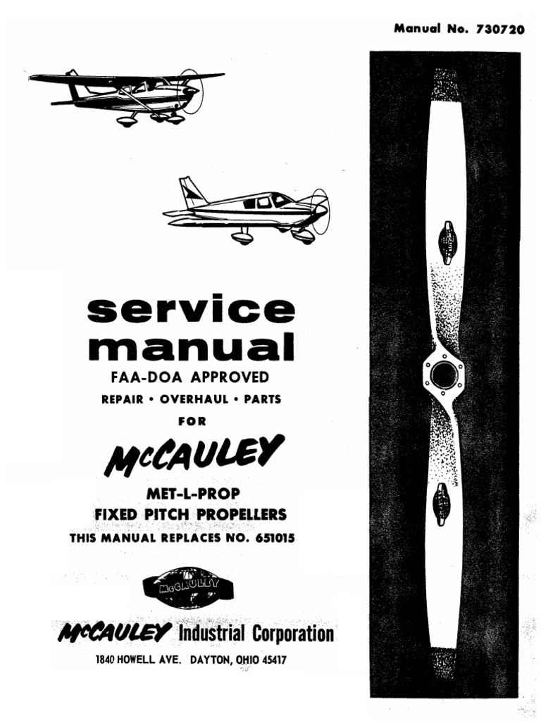 MC Cauley Fixed Pitch Propellers | PDF | Propeller | Manufactured Goods