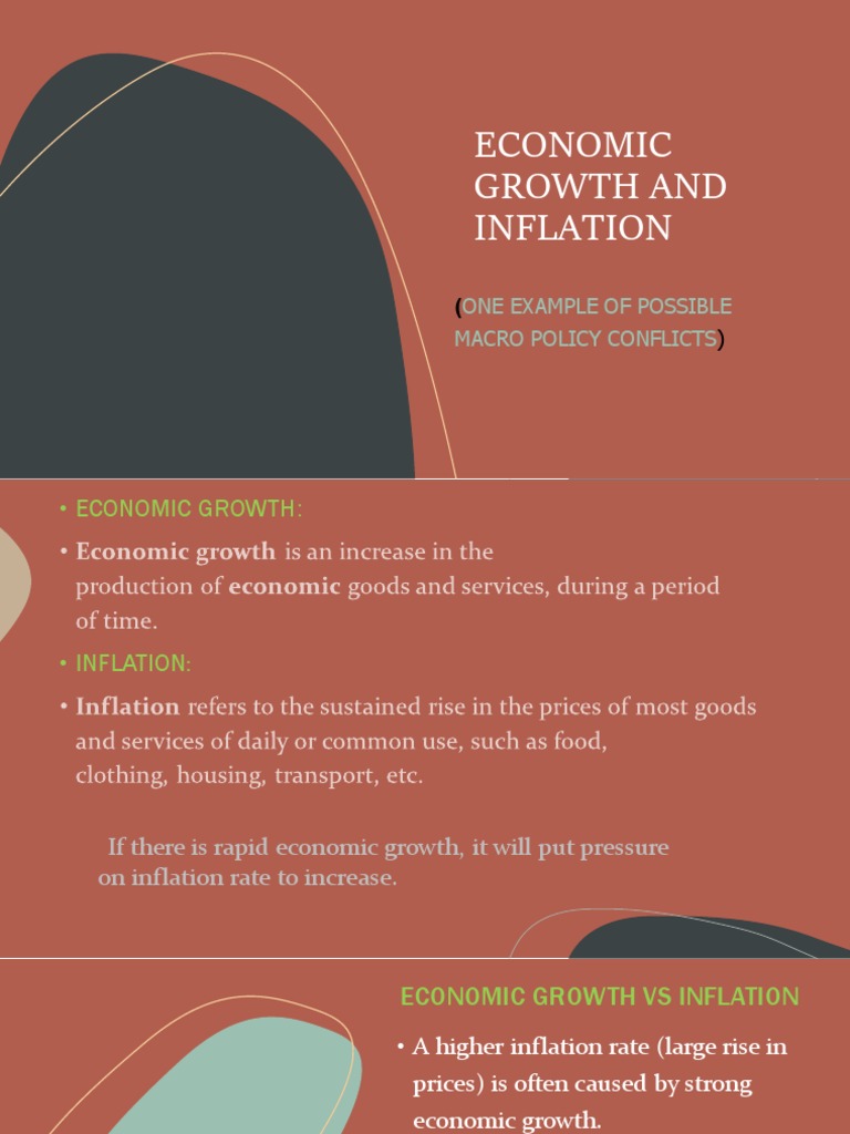 Economic Growth and Inflation | PDF