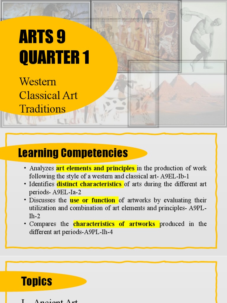 Q1 ARTS 9 - Paintings | PDF | Paintings | Mosaic