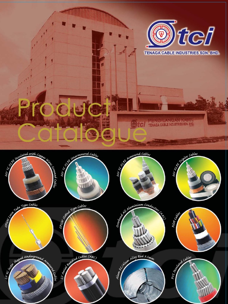 Catalogue Cable - Tenaga Cable Industries | PDF | Insulator ...