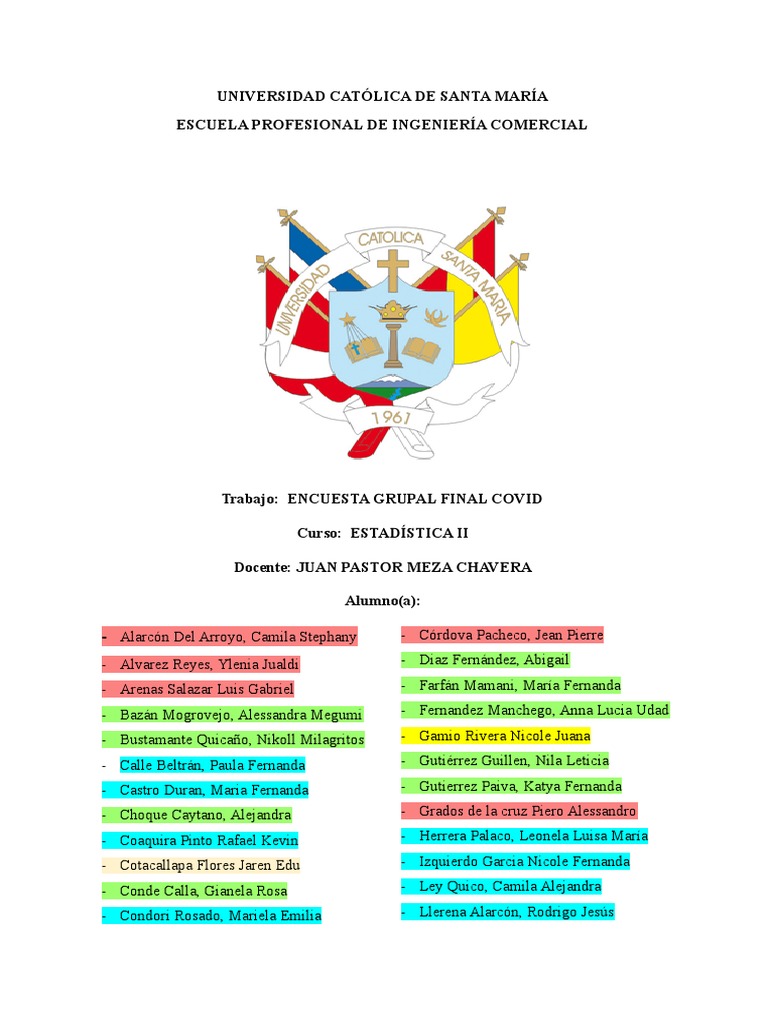 Encuesta Definitiva Grupal (Salón) - Estadistica Ii | PDF ...