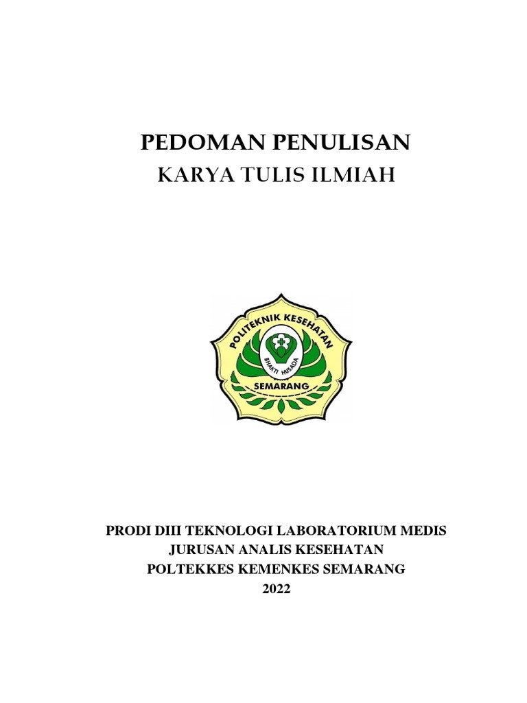 Pedoman KTI 2022 | PDF