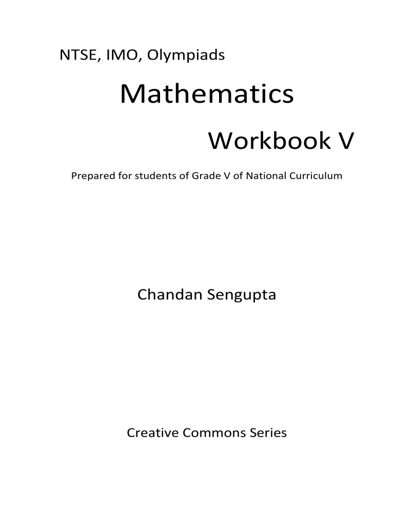 022 11 Ntse Maths Workbook | PDF | Numbers | Worksheet
