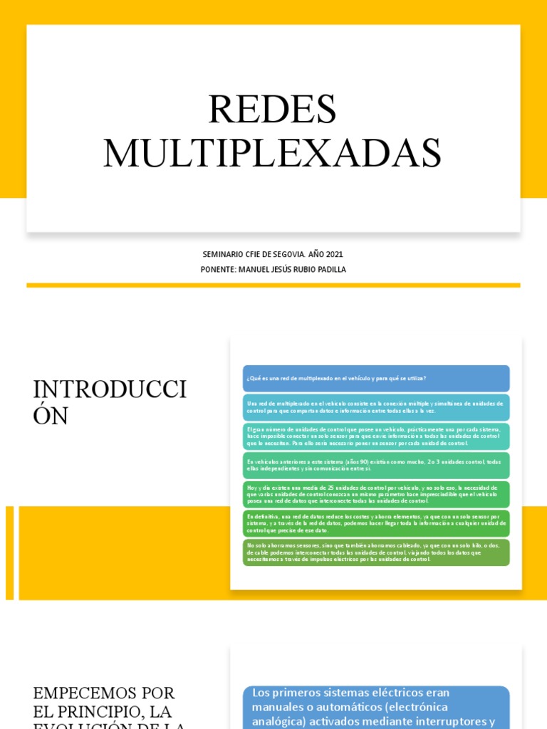 Presentación para CFIE - Multiplexado | PDF | Red de computadoras | Ingenieria Eléctrica