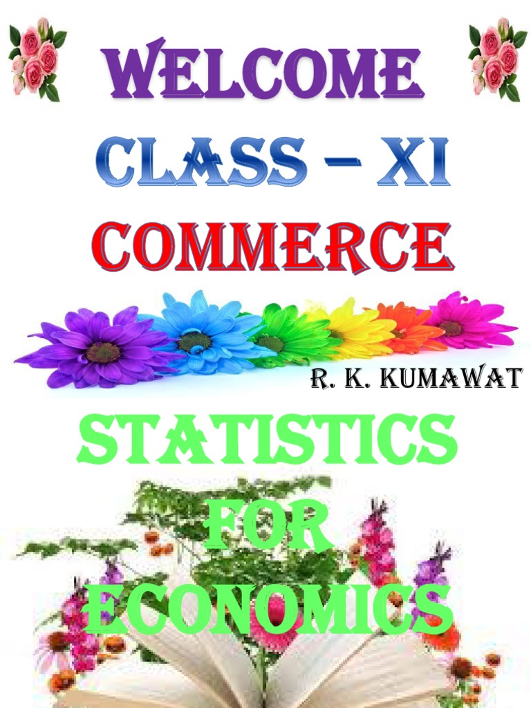 Welcome: R. K. Kumawat | Download Free PDF | Sampling (Statistics) | Statistics