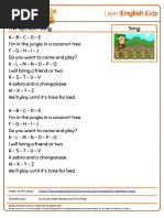 Abc Songs | PDF | Art | Poetry