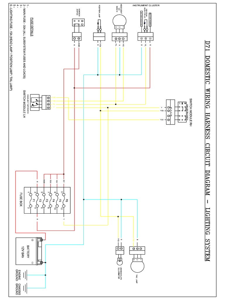 Himalayan Electrical Circuit Diagram Light | PDF