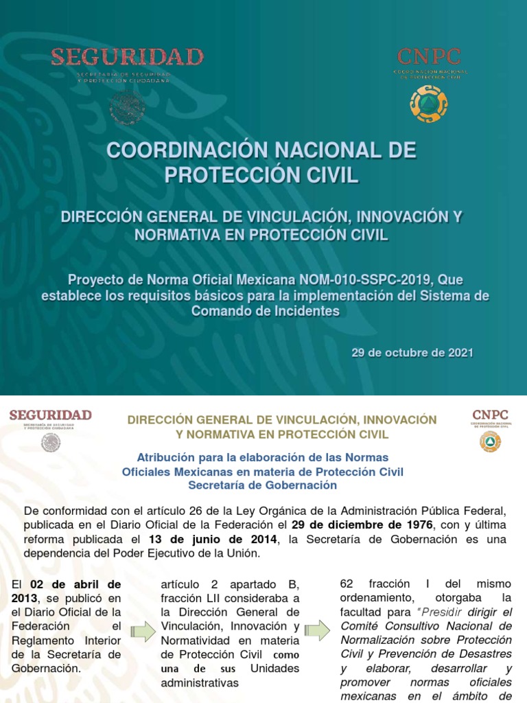 2.-Sinaproc 2 - Sci | PDF | Defensa Civil | México
