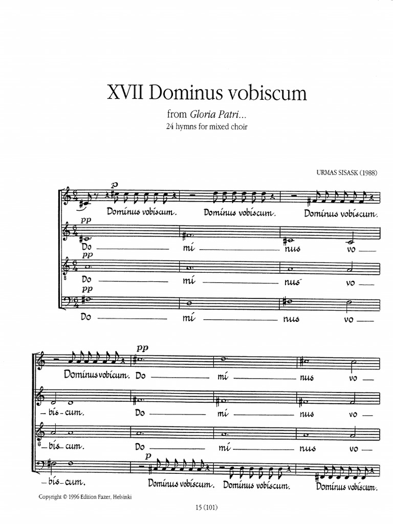Sisask Dominus Vobiscum | PDF