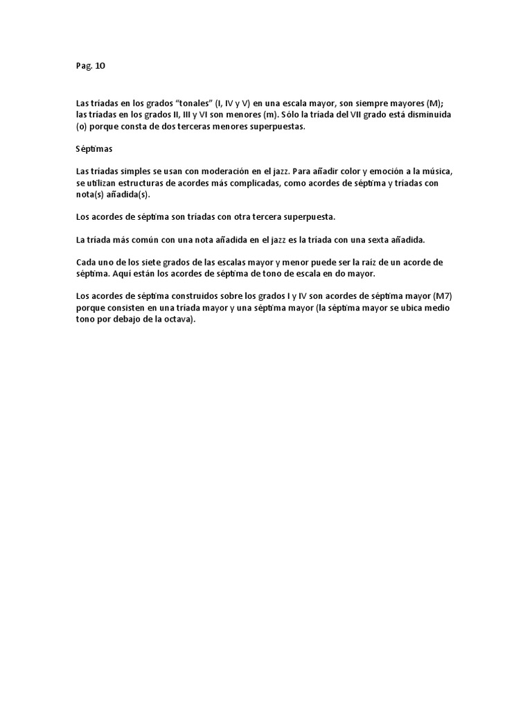 Hanon Jazz Final | PDF | Acorde (Música) | Escala (música)