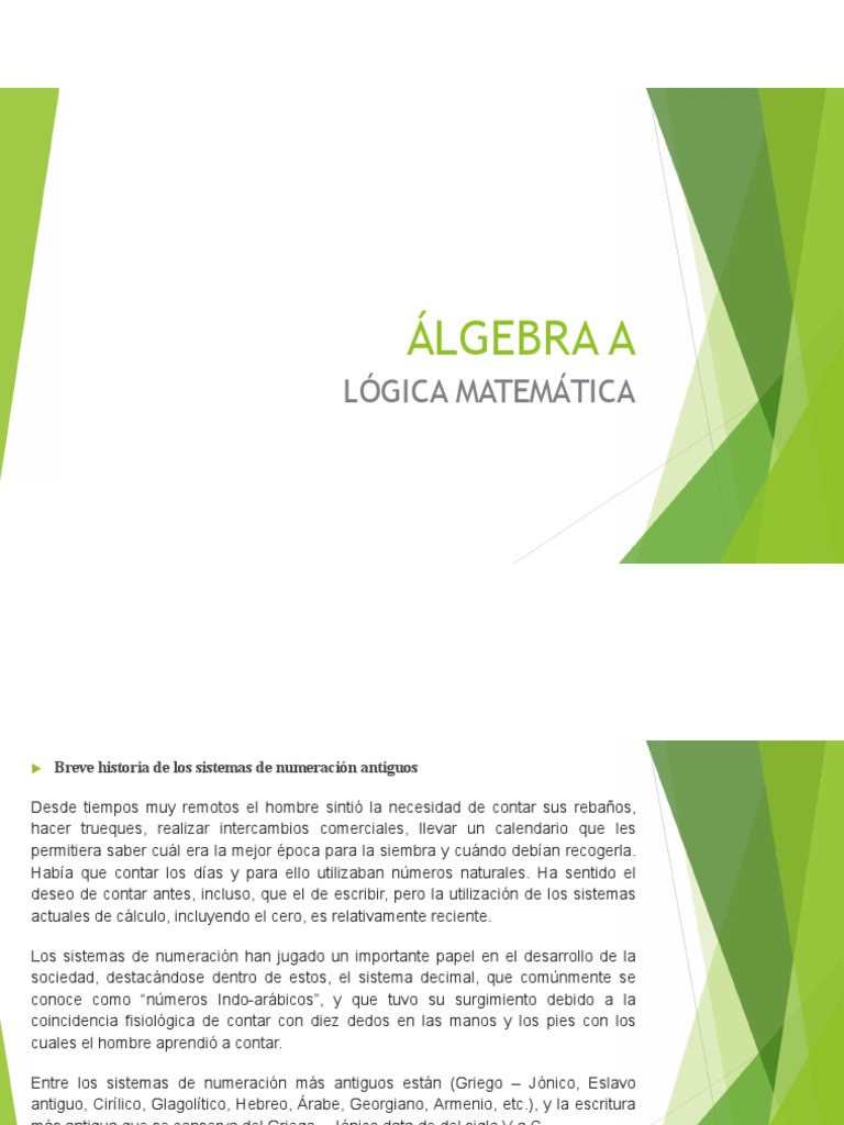 ÁLGEBRA A - Lógica | PDF | Proposición | Lógica matemática