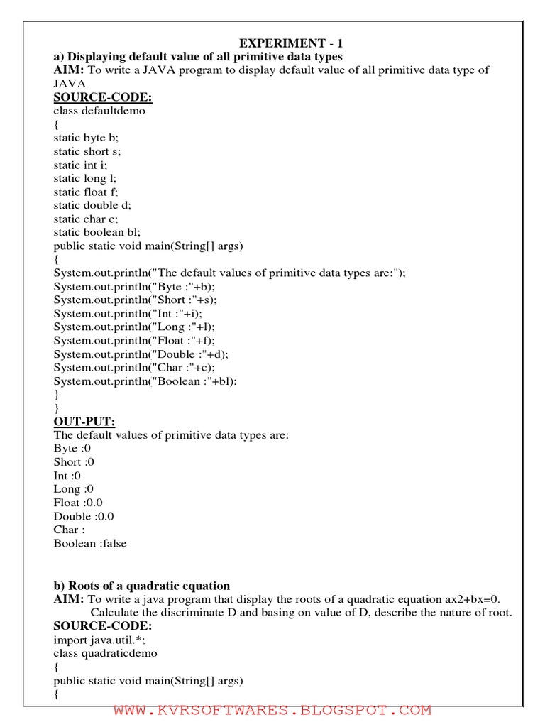 Exp 1 Pdf Parameter Computer Programming Computer Programming 3644