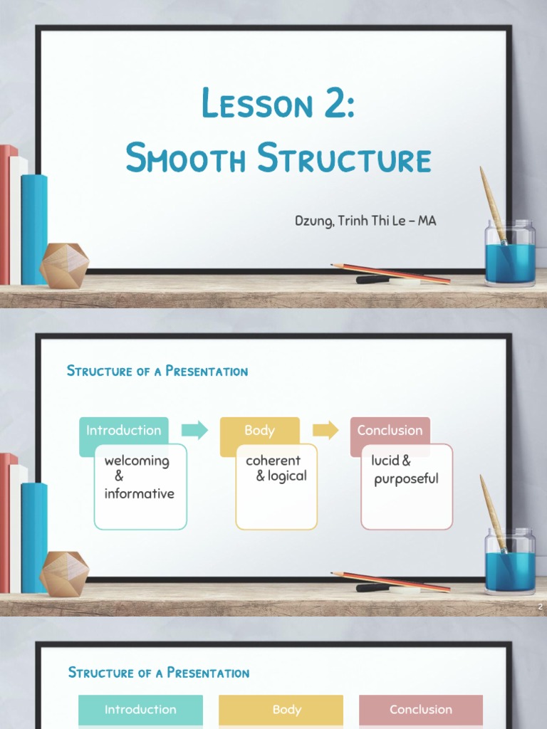 PTIT Lesson 2 - Smooth Structure | PDF | Question | Cognition