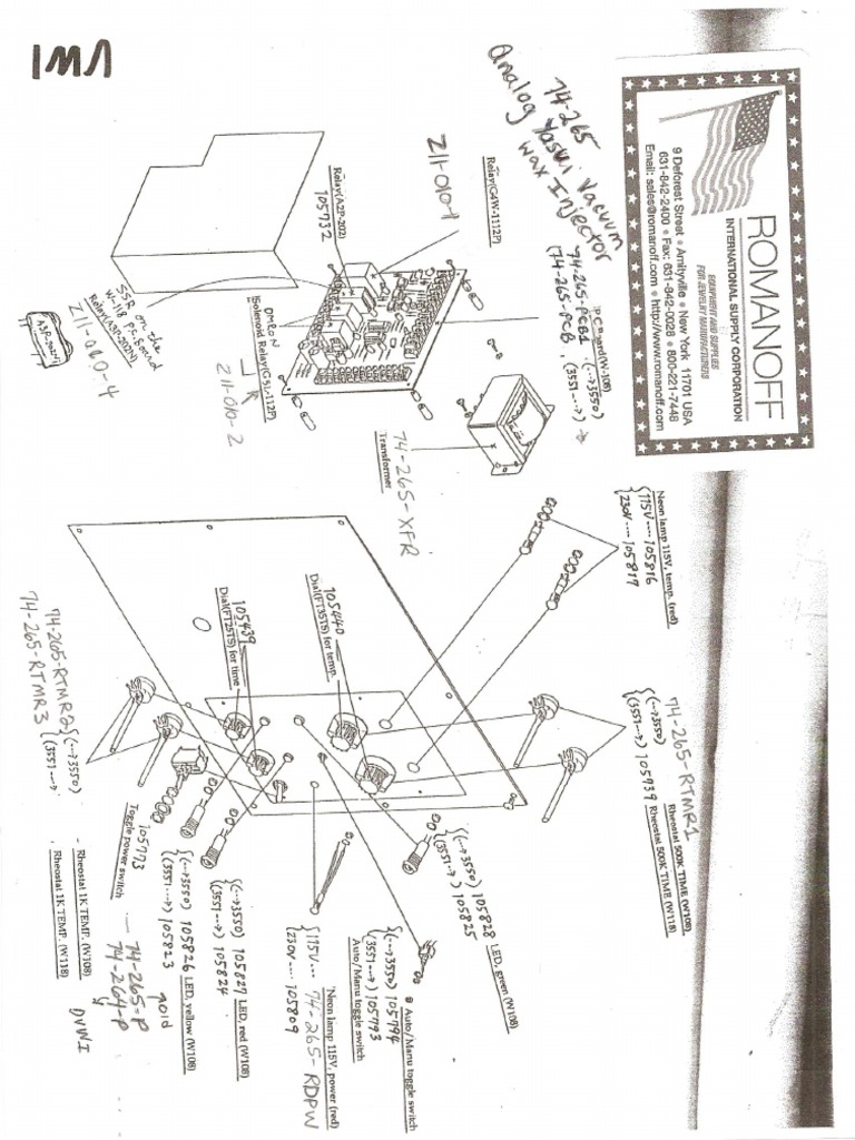 Yasui Analog Wacuum Wax Injector | PDF