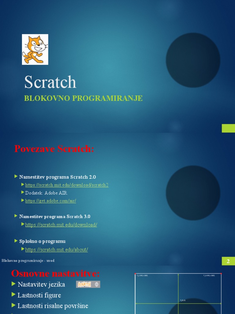 Scratch Navodila | PDF
