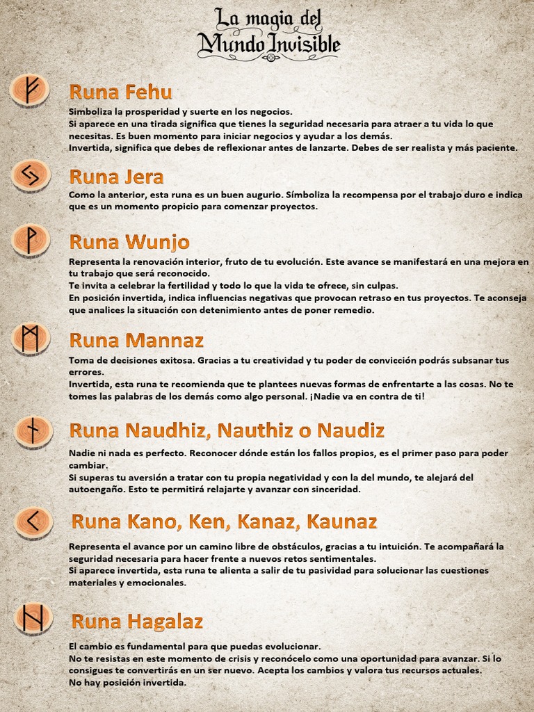 Guia Runas Vikingas | PDF | Odin | Amor