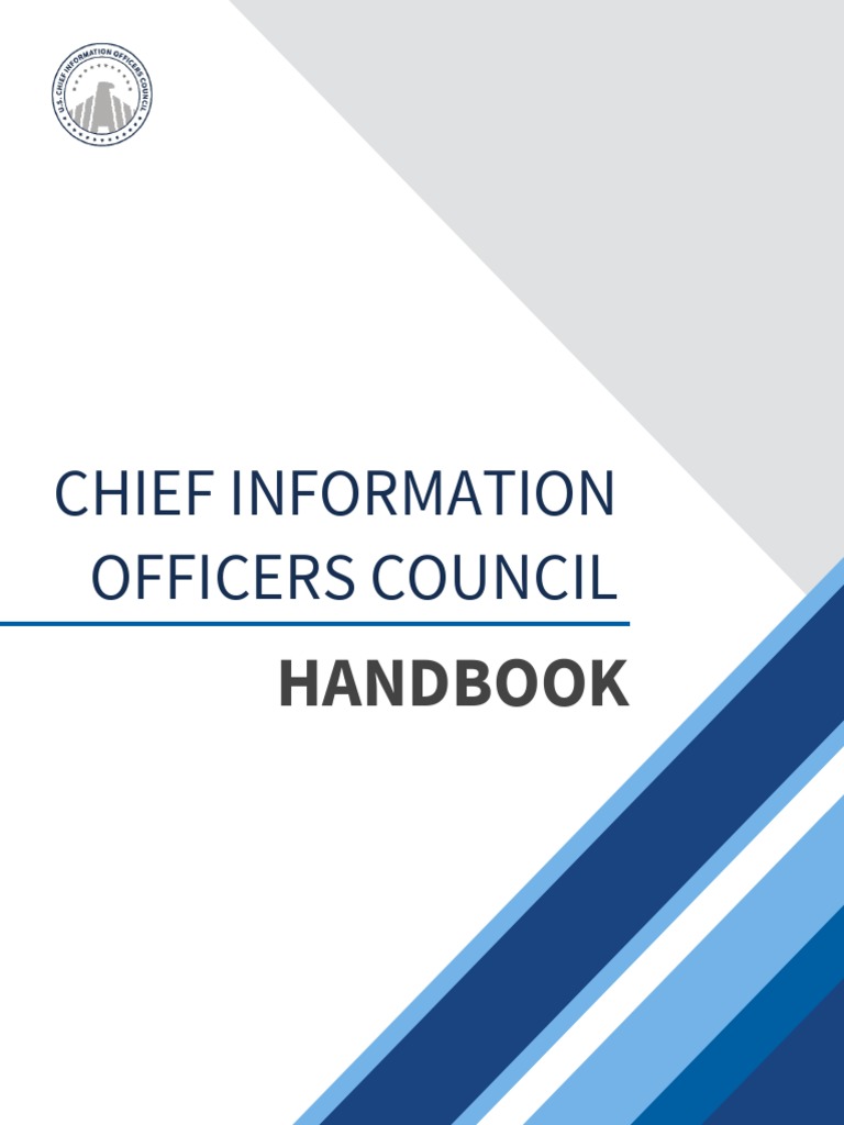 Handbook CIO | PDF | Chief Information Officer | Office Of Management And Budget