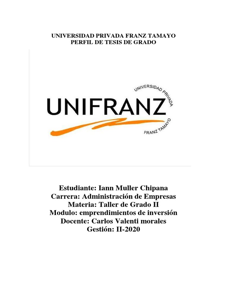 Emprendimientos de Inversion-Iann Muller Chipana | PDF | Diabetes | Azúcar