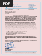 General LC Opening Request | PDF | Letter Of Credit | Banking