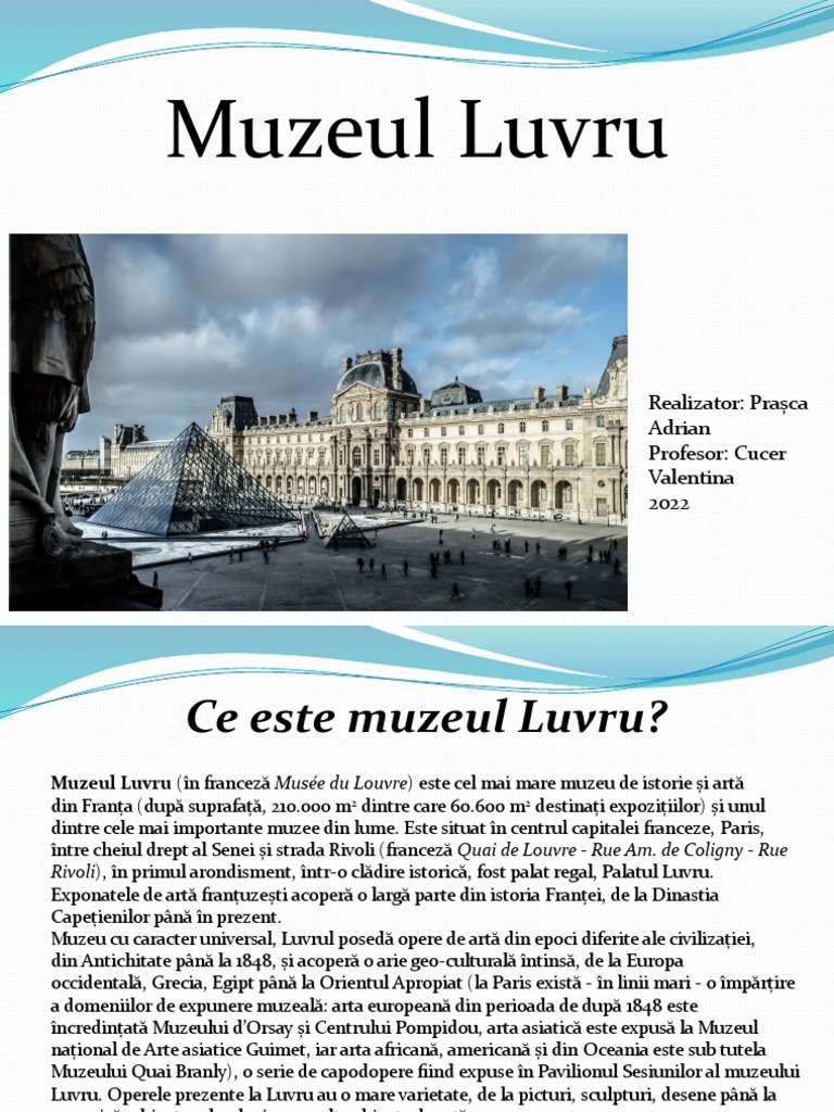 Muzeul Luvru | PDF