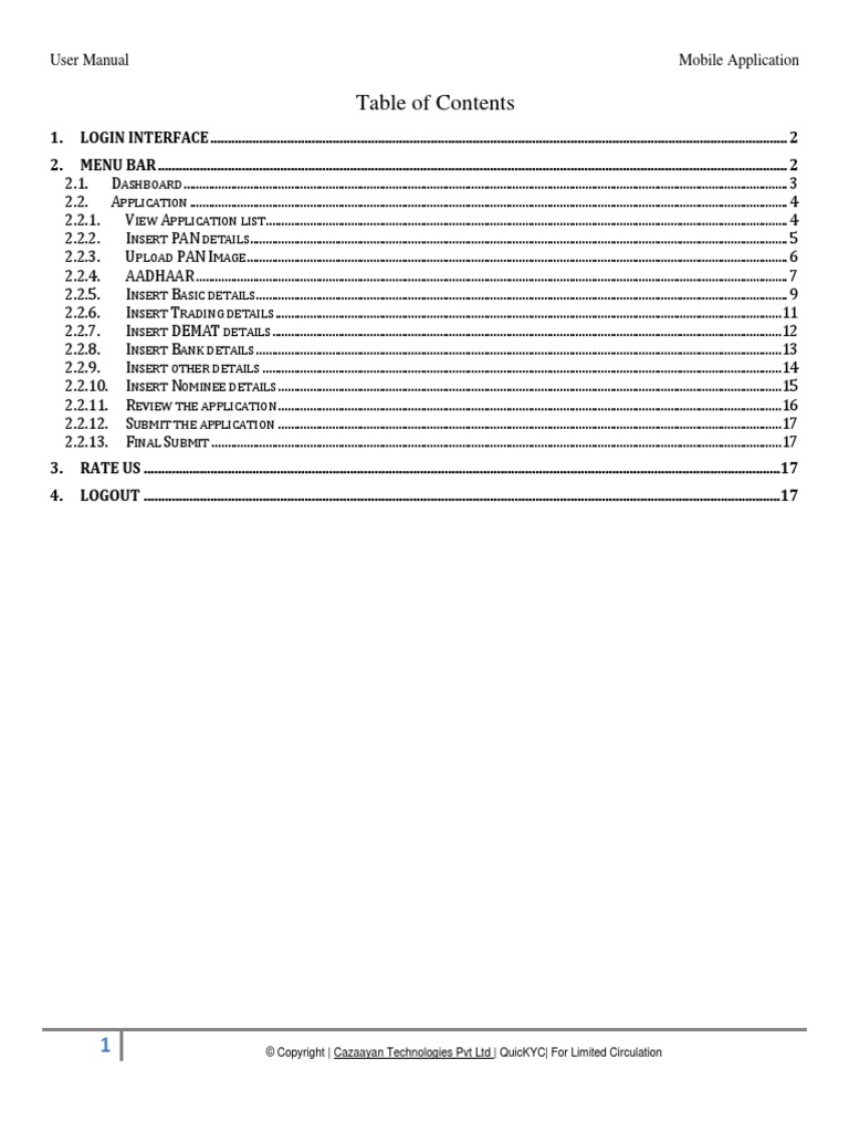 User Manual - Mobile App | Download Free PDF | Mobile App | Application ...