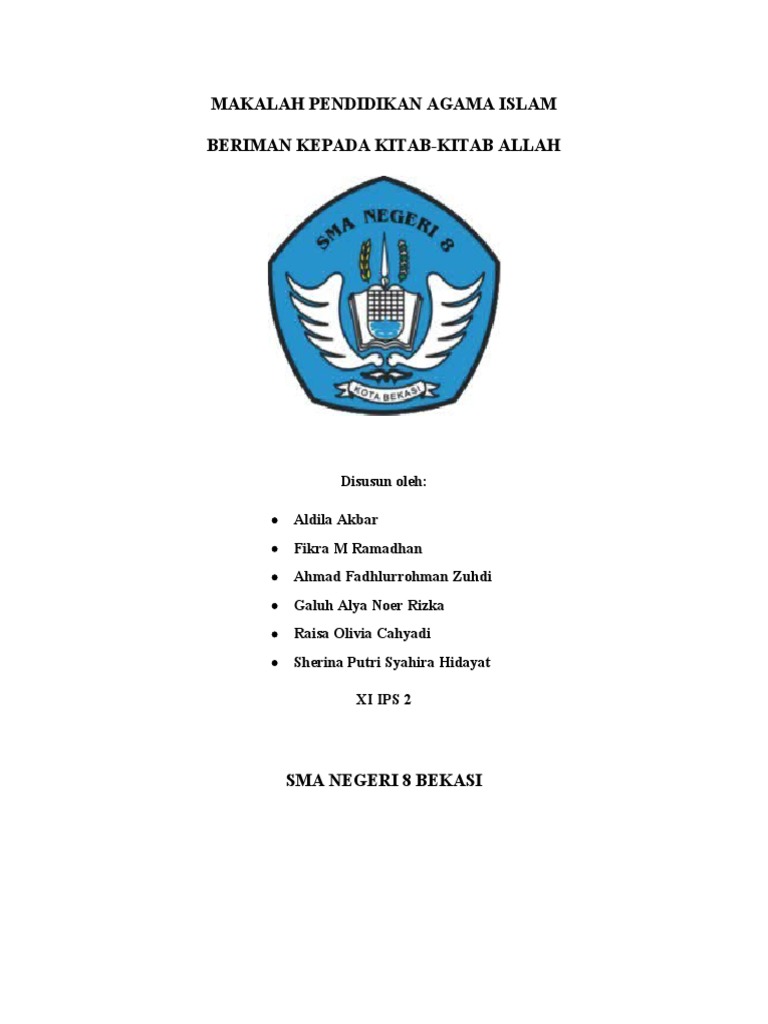 Makalah Pai Beriman Kitab Kitab | PDF
