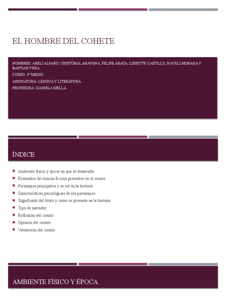 El Hombre Del Cohete | PDF