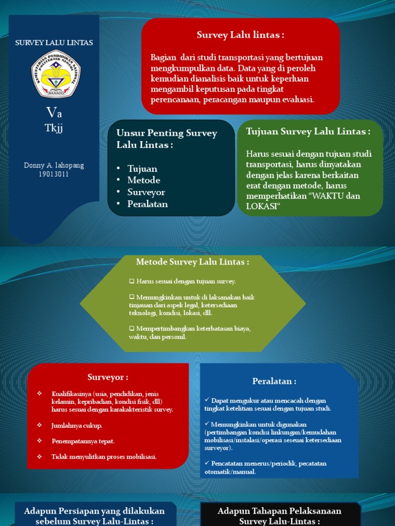 Laporan Survey Lalu Lintas | PDF