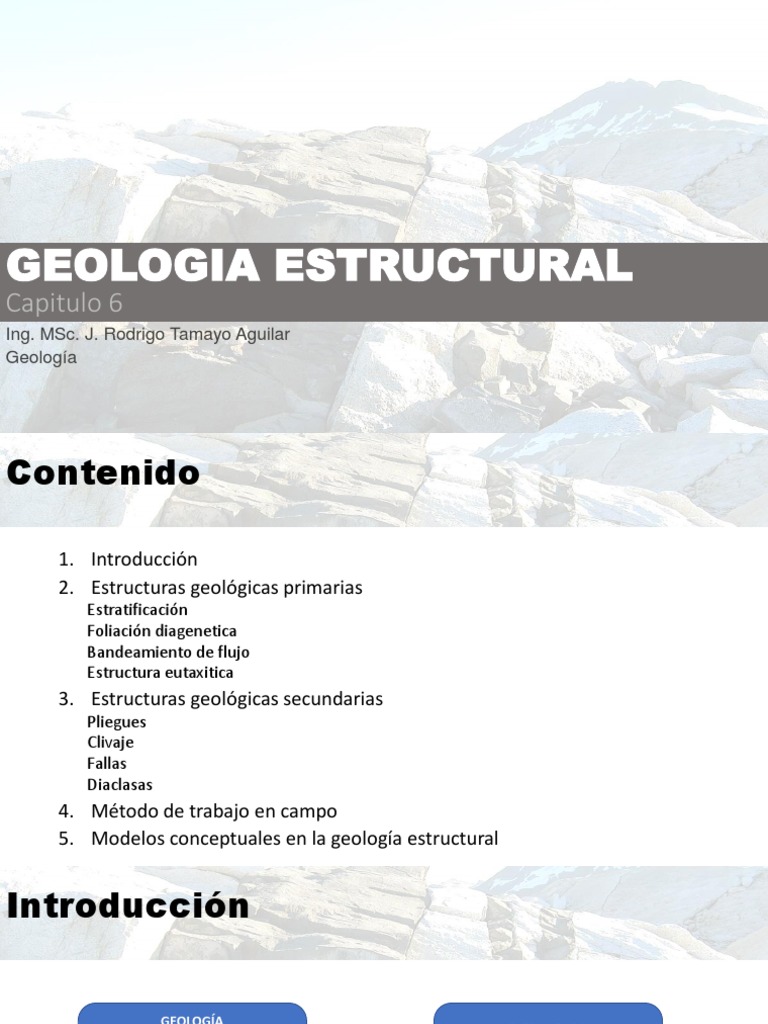 Geologia Estructural | PDF | Estrato | Geología