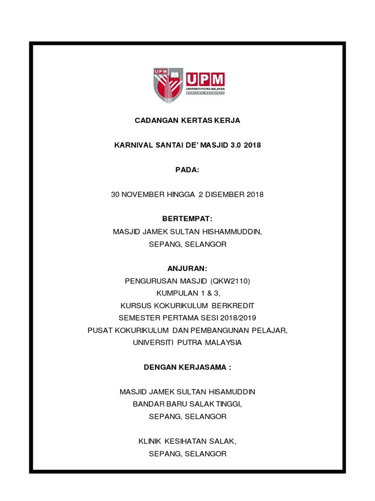 20201214132858contoh Kertas Kerja Teras Pelbagai | PDF