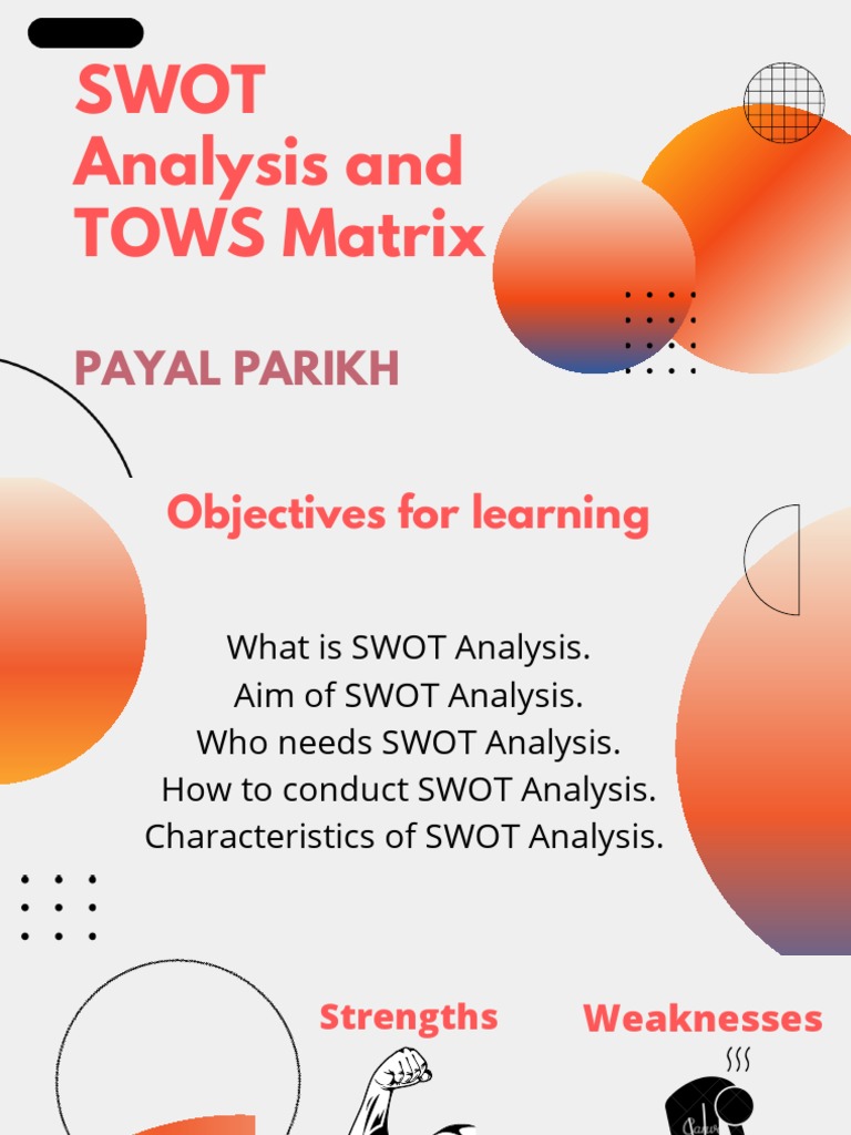 SWOT Analysis and TOWS Matrix | Download Free PDF | Swot Analysis ...