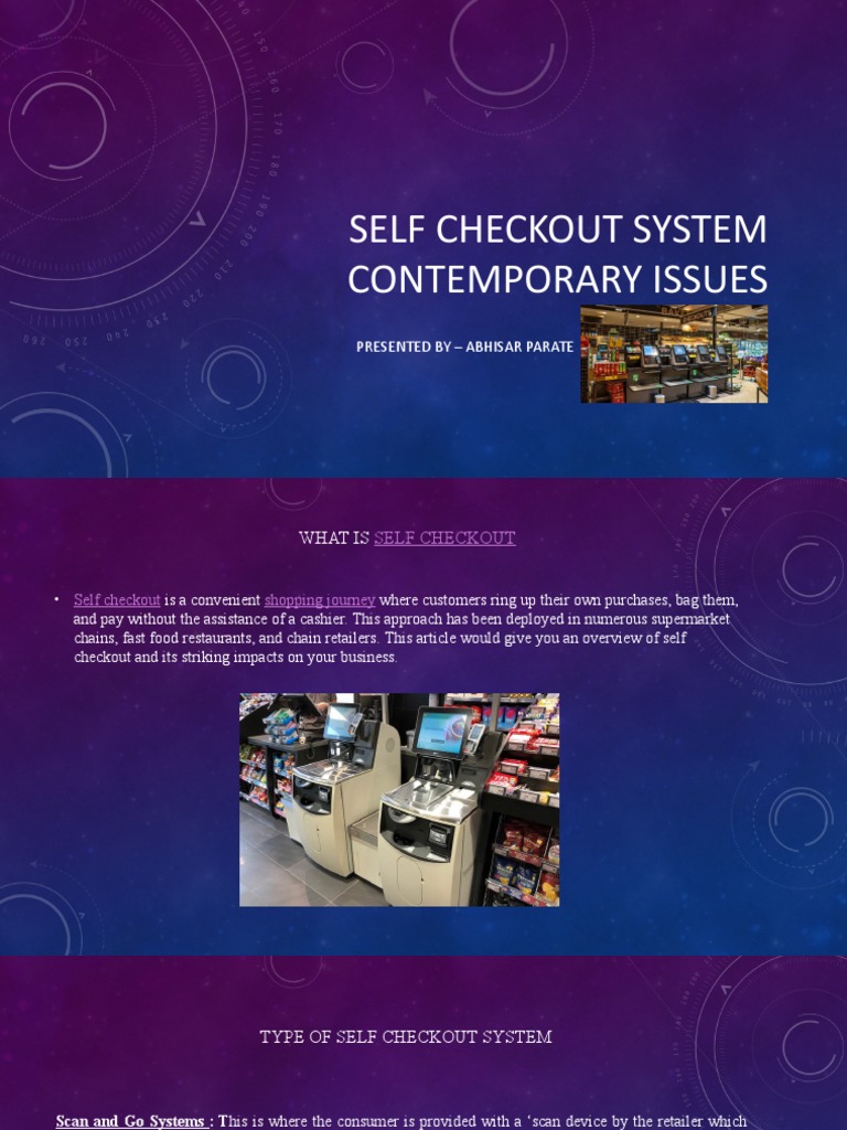 Self Checkout System Contemporary Issues | PDF | Point Of Sale ...