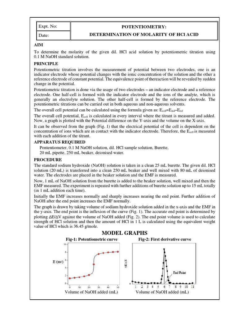 Lab Manual (Exp 1 To Exp 5) | PDF | Titration | Chemistry
