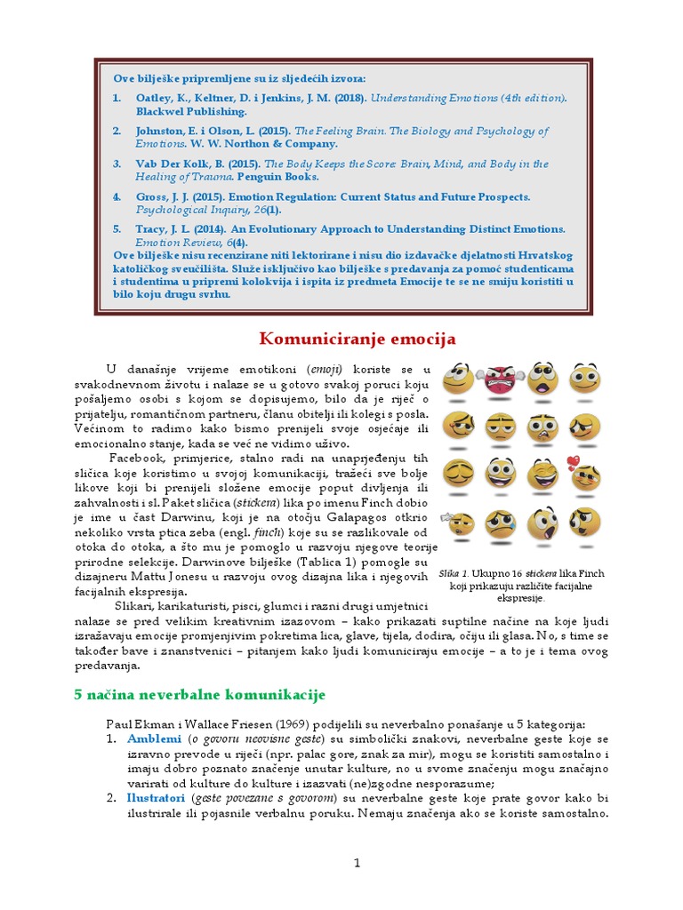 Komuniciranje Emocija | PDF