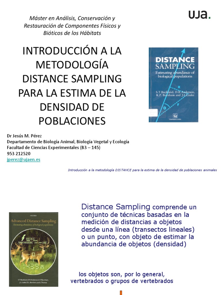 2-Introducción A Distance Sampling | PDF | Aleatoriedad | Science