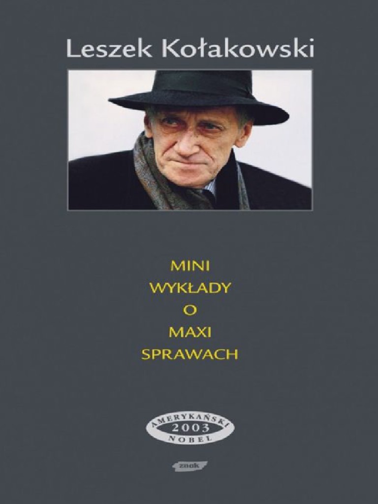 Mini-Wyklady o Maxi-Sprawach - Leszek Kolakowski-Merged-Pages-1-2,19-22 ...