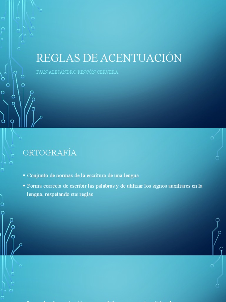 Reglas de Acentuación y Sílaba Tónica | PDF | Sílaba | Cognición