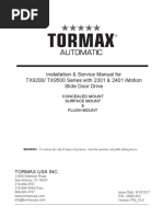 Ha9 Install Manual v3 | PDF | Door | Screw