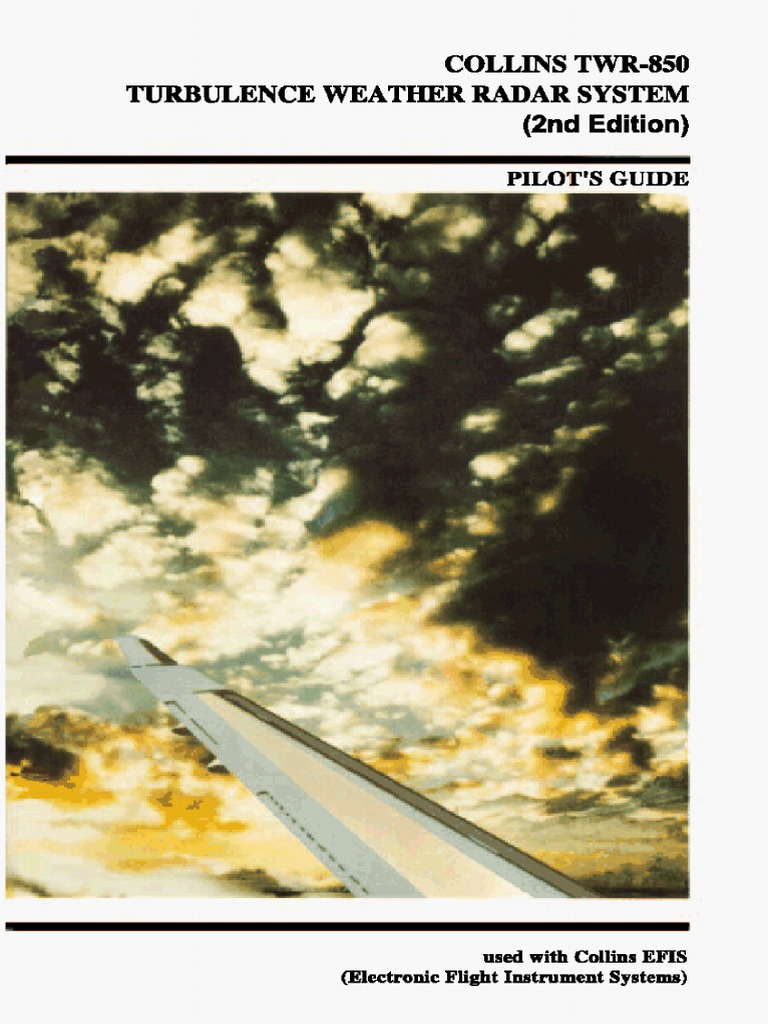 Collins WX-RDR TWR-850 | PDF | Radar | Wireless