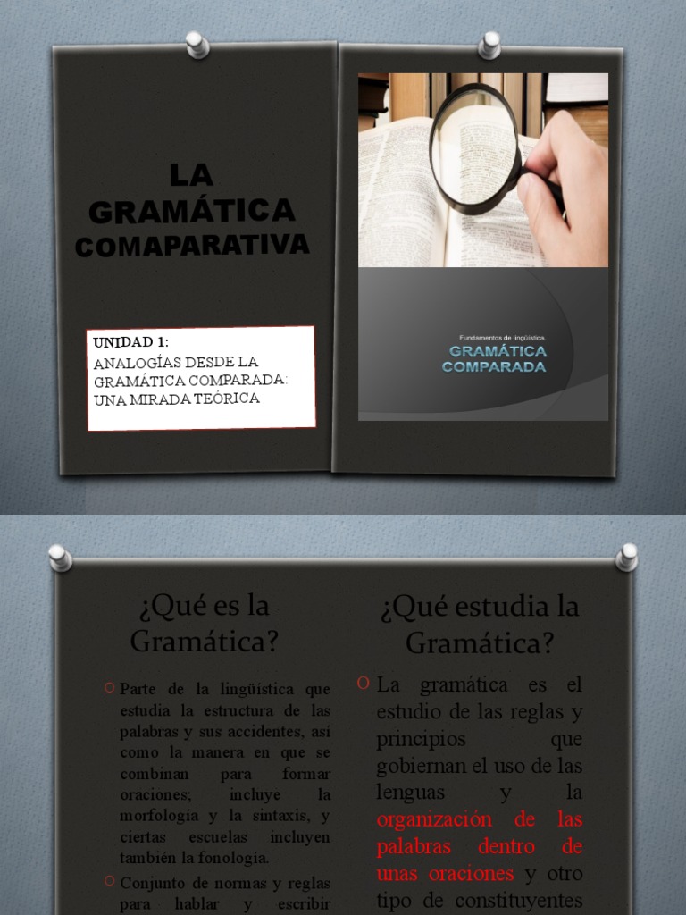Gramatica Comparativa 2021 Pdf Gramática Verbo