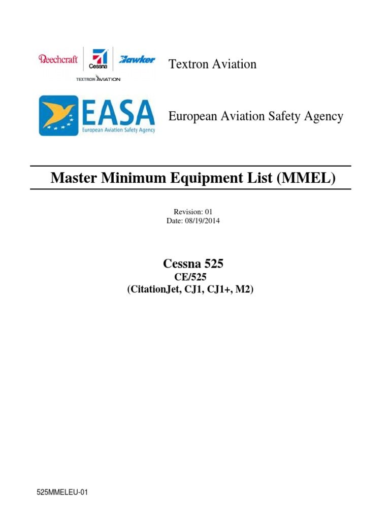 Mmel C525 | PDF | Aviation Safety | Aerospace
