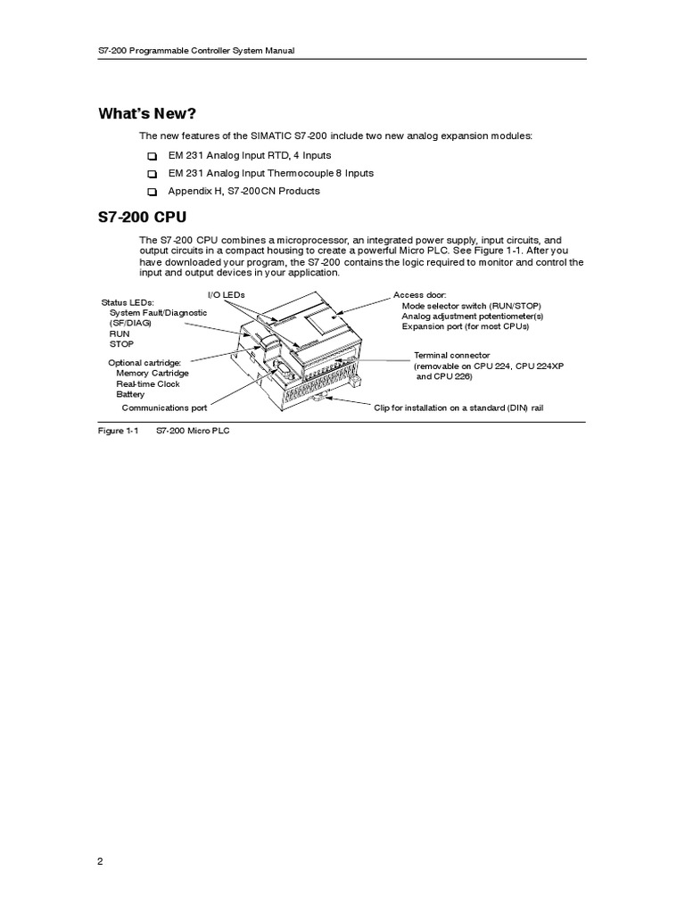 s7200 - System - Manual - en-US 16-26 | PDF | Central Processing Unit | Programmable Logic ...