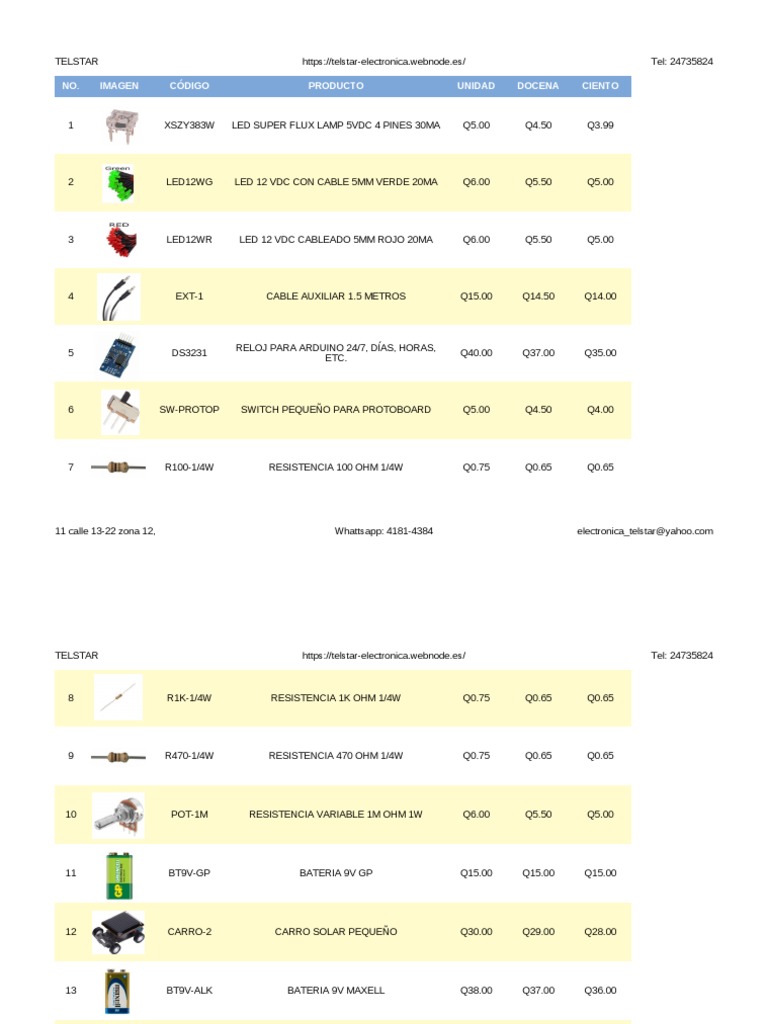 Catalogo Telstar | PDF | Computer Architecture | Computer Related Introductions