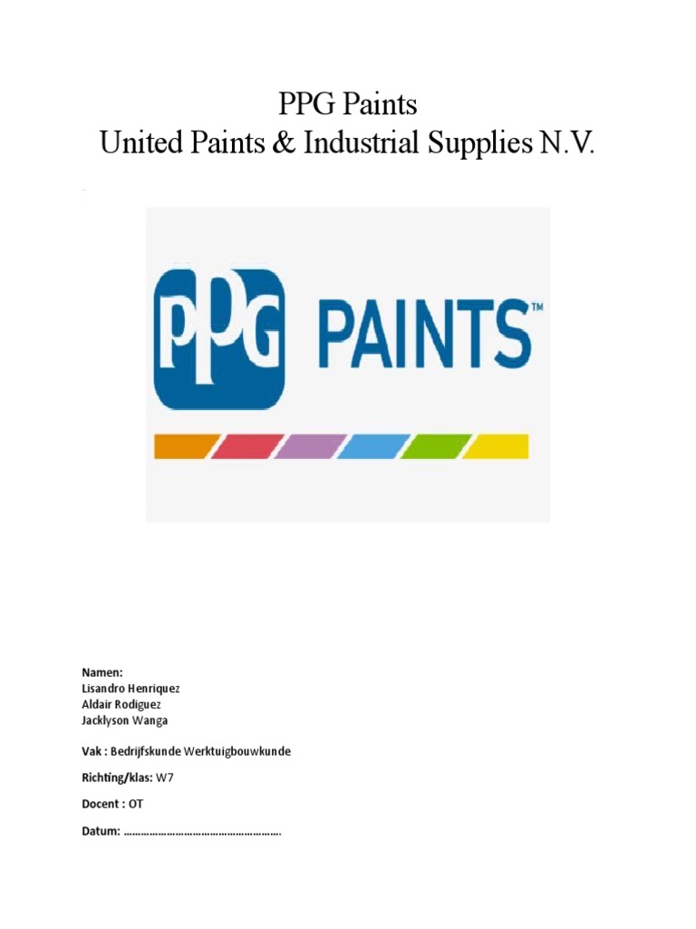 PPG Paints | PDF