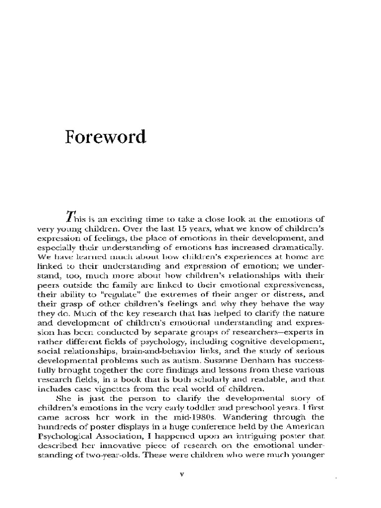 Denham - Emotion.book Social and Emotional Dev Sayfası | PDF