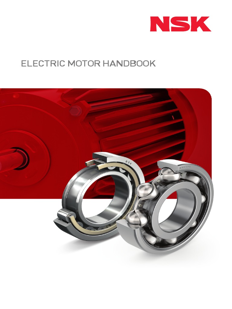 Electric Motor Handbook | PDF | Bearing (Mechanical) | Lubricant