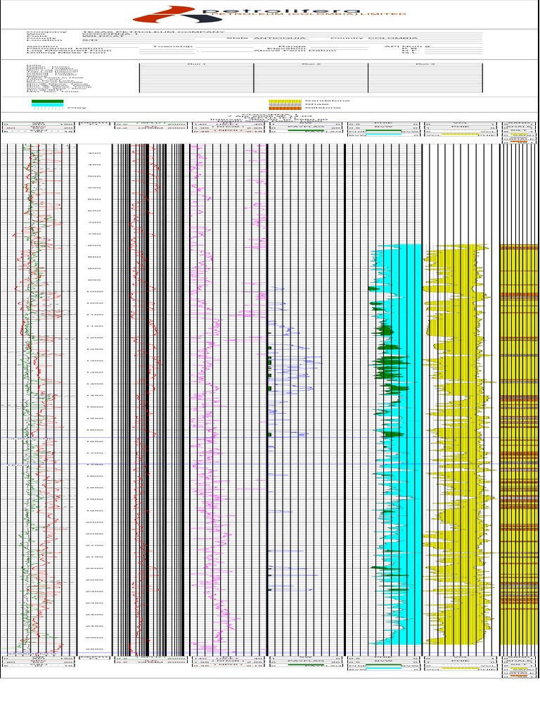 Cocorna-1 Lith | PDF | Petrology | Rocks
